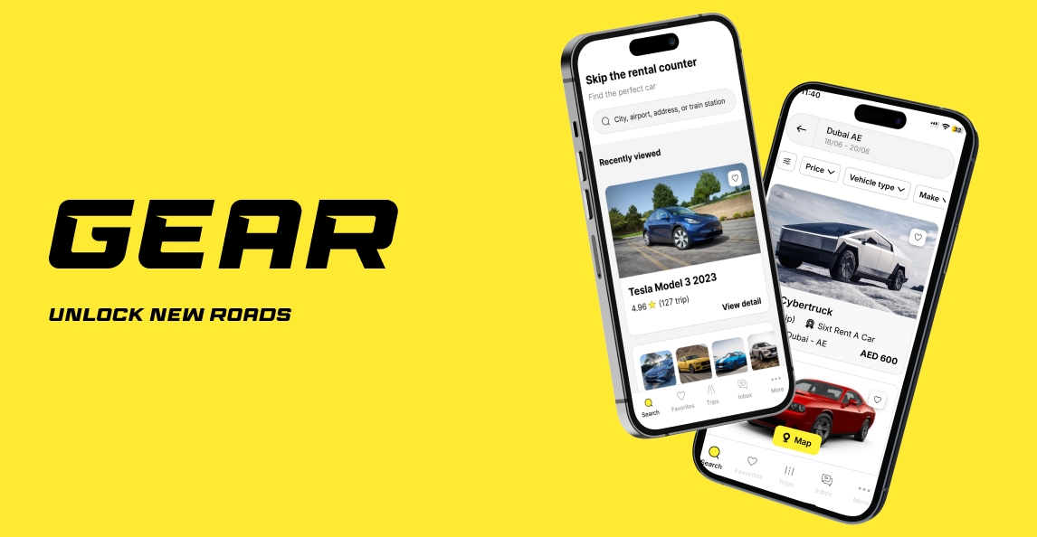 Gear App | Unlock New Roads